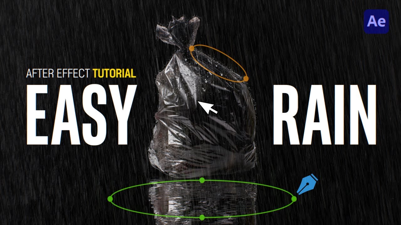 After Effects Easy Rain Quick Tip Tutorial
