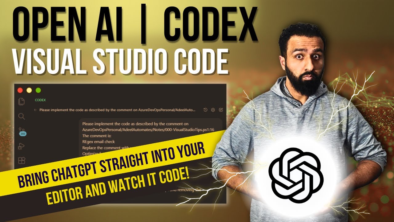 ChatGPT Inside VS Code — OpenAI Codex in Action