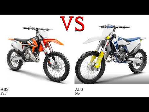 KTM SX 125 vs Husqvarna TC 125 Test specification comparison