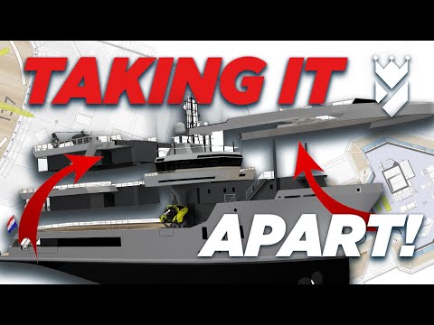 CREATING AN EXPLORER SUPERYACHT. TAKING IT APART...AND PUTTING IT TOGETHER! ICON'S PROJECT MASTER.