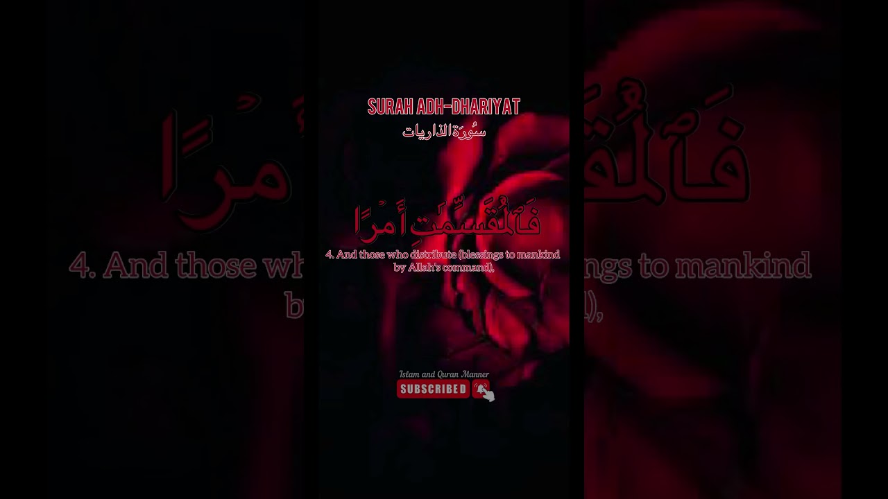 Recitation of surah adh Dhariyat Badar Bin Muhammad Al Turki English ...
