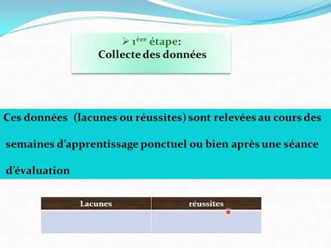 La remédiation