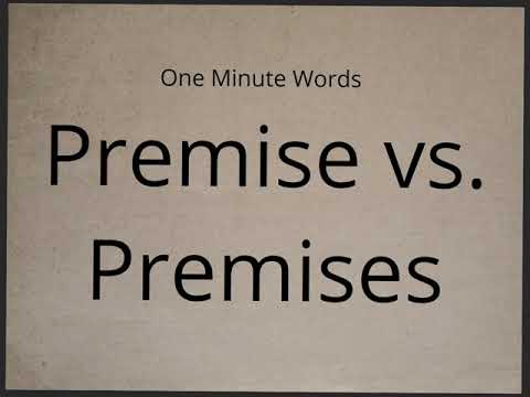 Premise - One Minute Words
