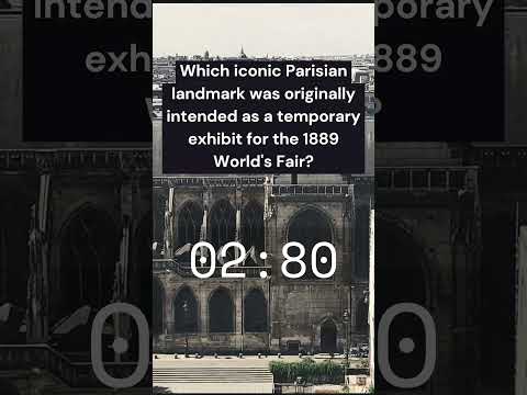Fun Paris Trivia Questions You Must Know! 🇫🇷 | Paris Quiz for History Buffs & Travellers
