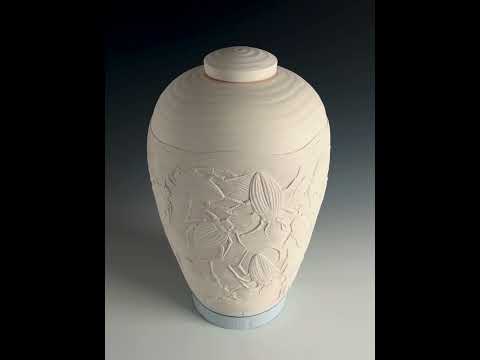 Urn for the Hungerford's Crawling Water Beetle by Julia Galloway