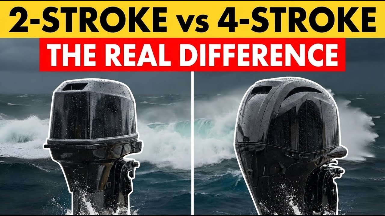 The REAL Difference Between 2 Stroke and 4 Stroke Outboards