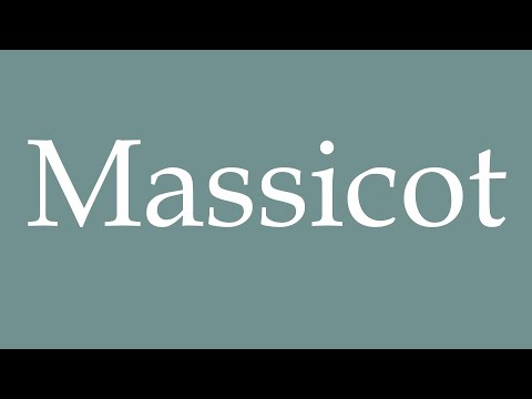 How to Pronounce ''Massicot'' (Paper cutter) Correctly in French
