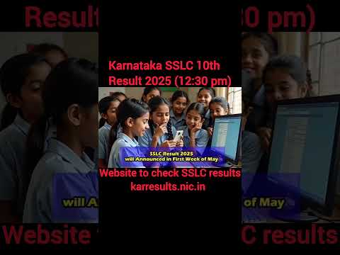 Karnataka SSLC 10th Result 2025#karnatakanews #shorts