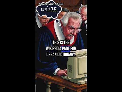 WikiListen: Urban Dictionary