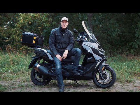Chiếc BMW C 400 GT Touring 2023 mới của tôi
