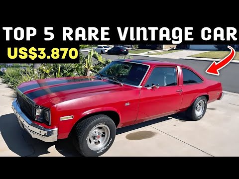 UNDER $6.000 : 5 CLASSIC CARS FOR SALE ON THE MARKETPLACE AT CHEAP PRICES