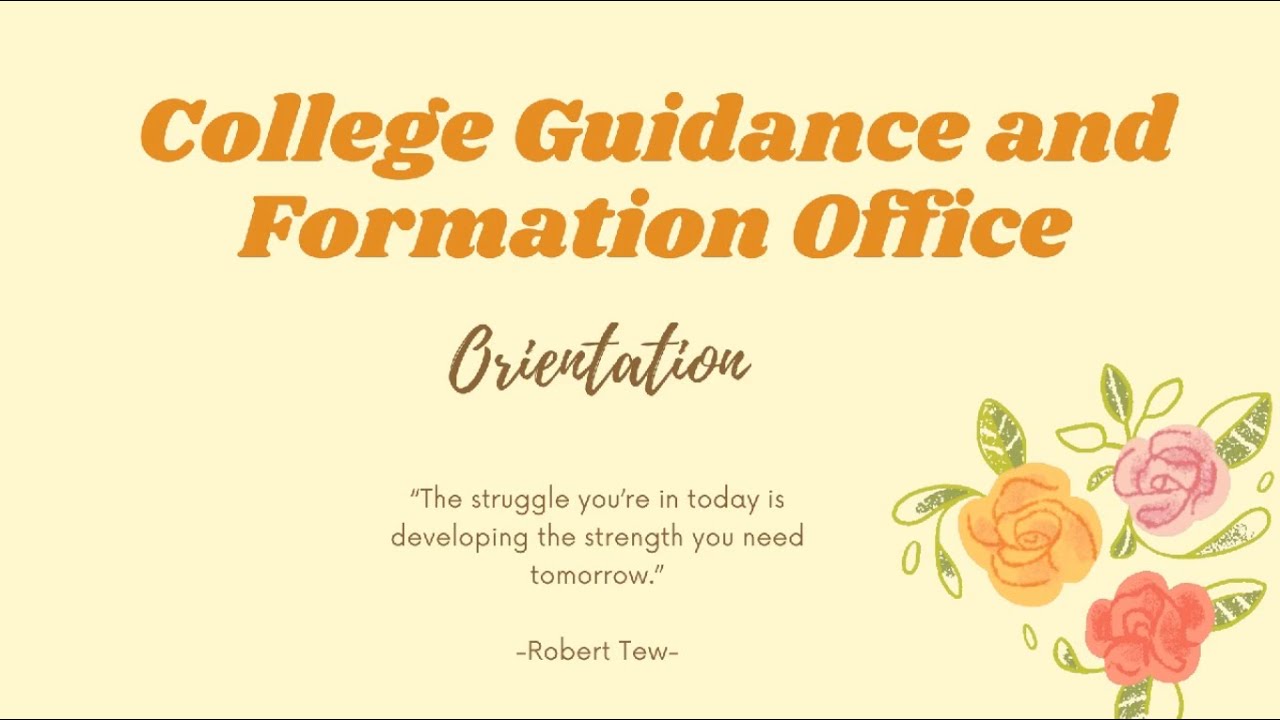 General Orientation