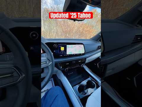 5 New Features of the Updated 2025 Tahoe! #chevytahoe #tahoe #tahoelife #chevrolet