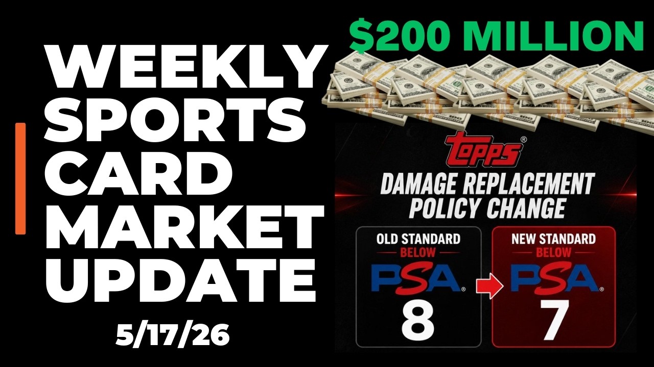 Topps Stealth Policy Update, PSA Backlog & More.