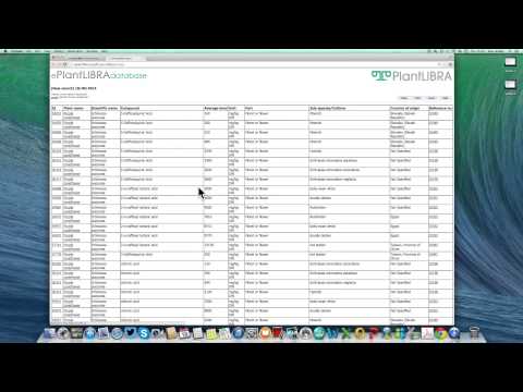 Searching ePlantLIBRA