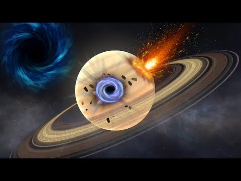 Saturn VS Black Hole । Solar Smash Gamplay #gaming #solarsmash