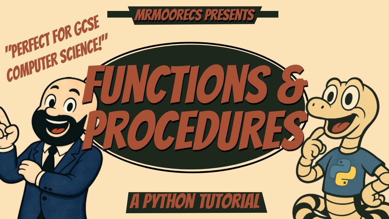 Functions and Procedures -  Python Tutorial + Full Explanation