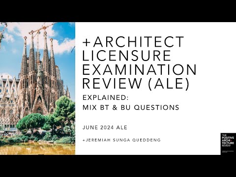 +ARCHITECT LICENSURE EXAMNINATION (ALE) REVIEW PRACTICE QUESTIONS