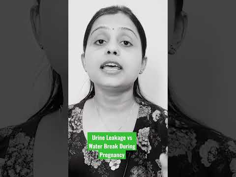 Urine Leakage Vs Water Break in Pregnancy #shorts #pregnancy #urineleakage #waterbreak #laboursigns