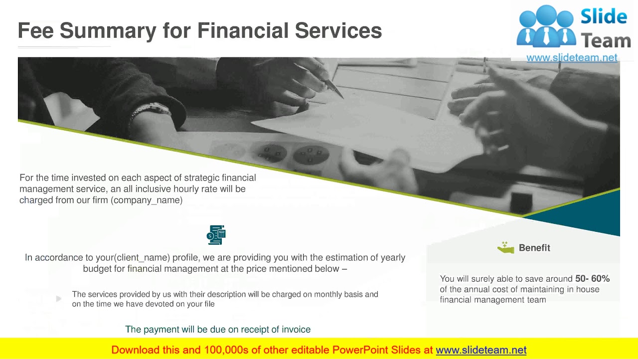 Financial Services Proposal PowerPoint Presentation Slides