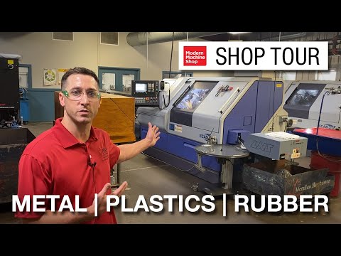Inside of JRLON Working With Metal, Plastic and Rubber | Machine Shop Tour