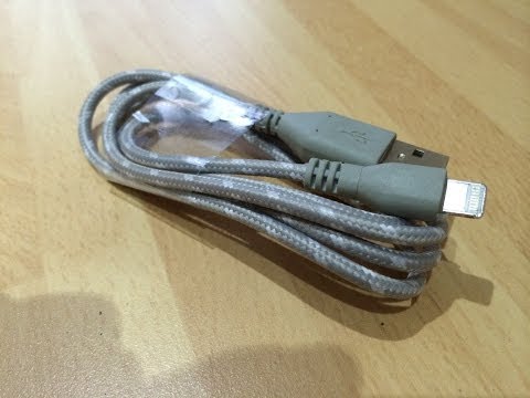 Braided Lightning Cable Usb Charger For iPhone 5 5C 5S iPad Air/mini Review