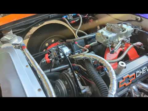 Bowtie SBC 184 block / Bowtie 18 degree heads fully ported by FORCFED Custom intake FORCFED Jesel