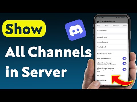 How To Show All Channels in a Discord Server (Updated)