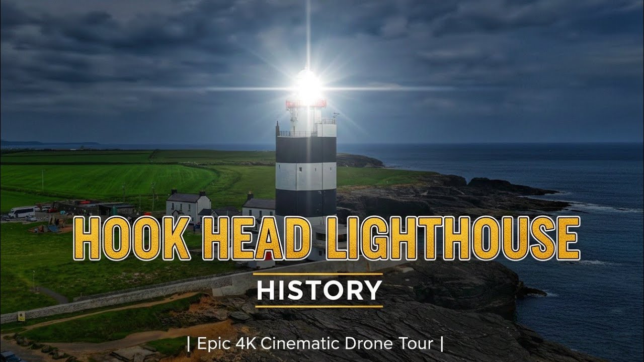  Hook Head Lighthouse History: Epic 4k Cinematic Drone Tour 