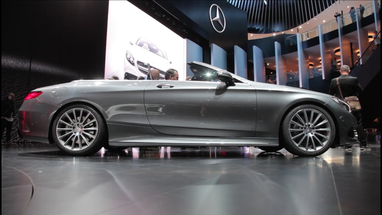 2017 Mercedes-Benz S-Class Convertible - 2015 Frankfurt Motor Show
