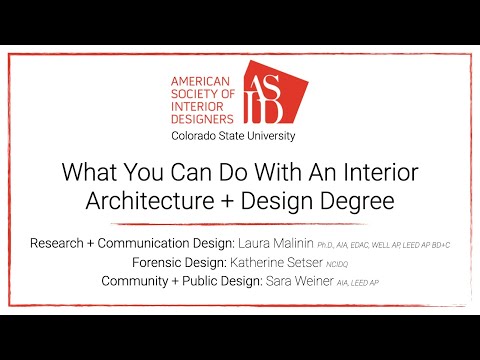 What You Can Do With An Interior Architecture and Design Degree