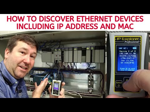 Read IP Addresses from an Unknown Ethernet Network and Discover Their MAC Address, Model Number...