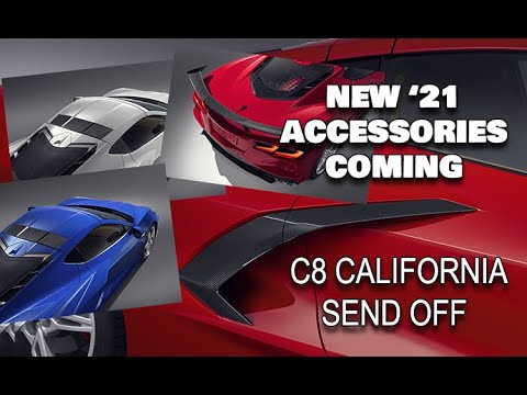 FIRST LOOK AT NEW 2021 CORVETTE C8 ACCESSORIES BEFORE THEY GO ON SALE