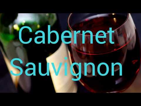 How to pronounce cabernet sauvignon. Wine terminology.