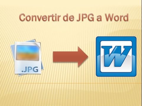 Convertir Imagen JPG a WORD