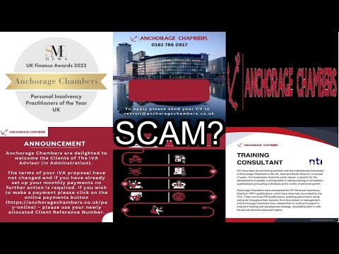 is anchoragechambers co uk scam