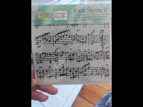 CRAFTERS WORKSHOP Sheet Music Crafter's Workshop Template, 6 by 6" Amazon Review