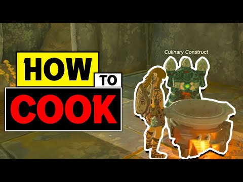 How to Cook in Legend of Zelda Tears of the Kingdom #zelda #tearsofthekingdom