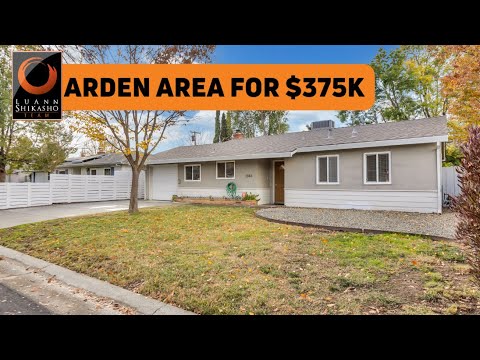 Single-story home for sale in Sacramento, CA | Arden- best place to live in Sacramento #realestate
