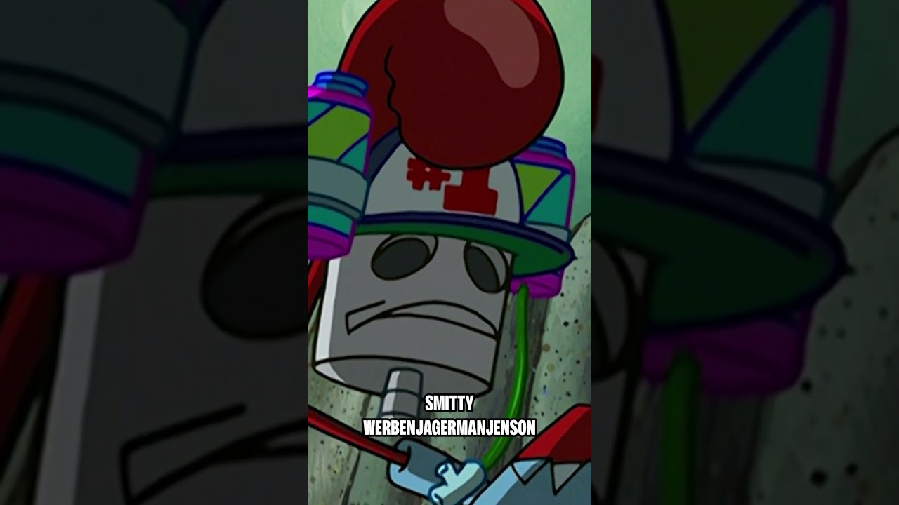who is smitty werbenjagermanjensen?? 🧐 | spongebob bikini bottom mysteries #shorts