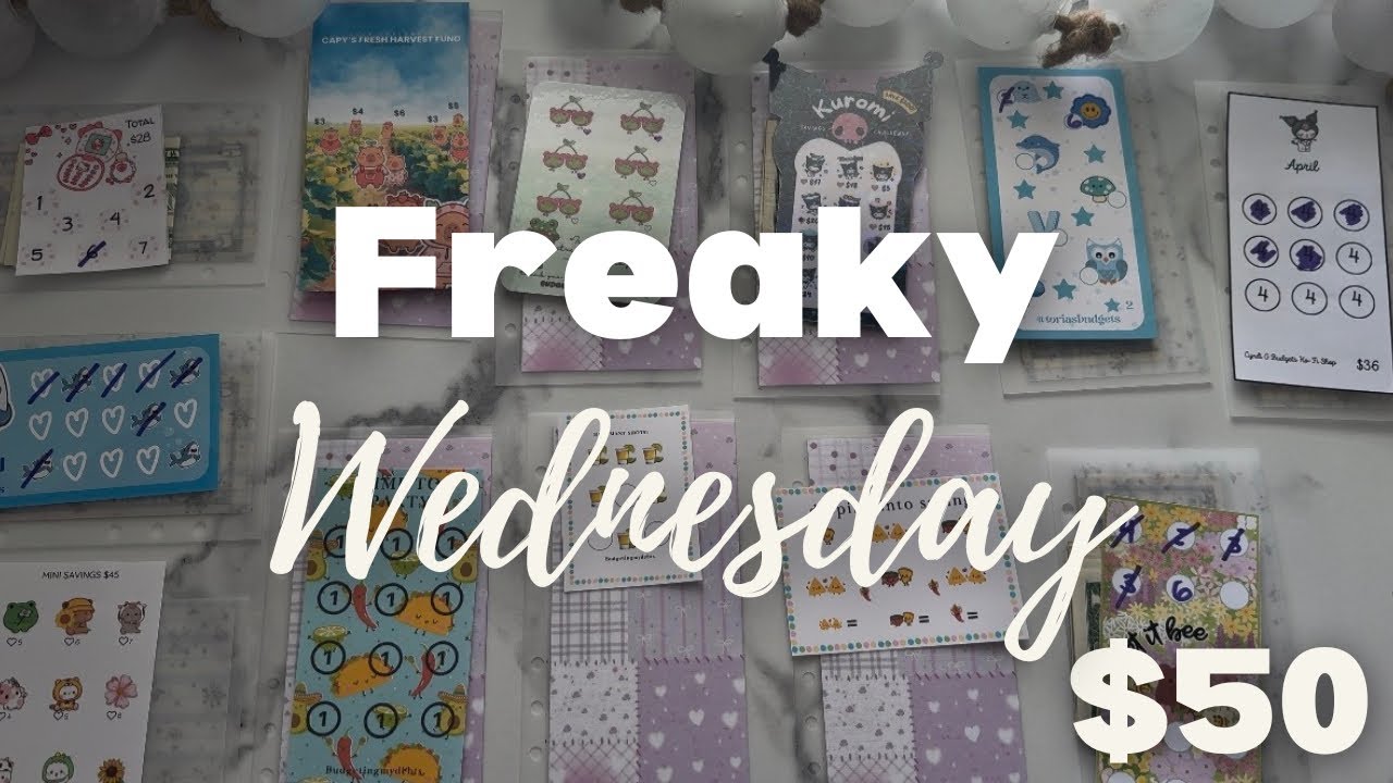 Freaky Wednesday $50: Saving Challenges 