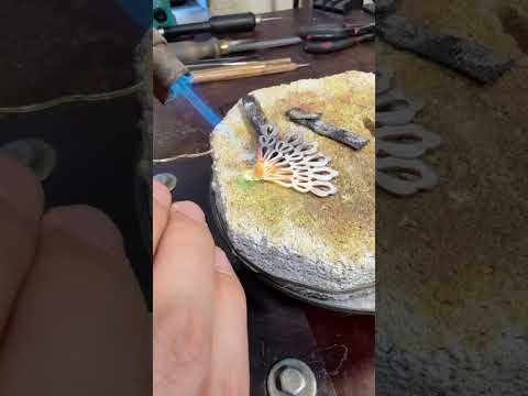 Soldering #jewelry #silver #handmade #soldering #art #artisan #jewellery #process