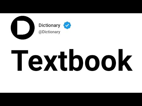 Textbook Meaning In English