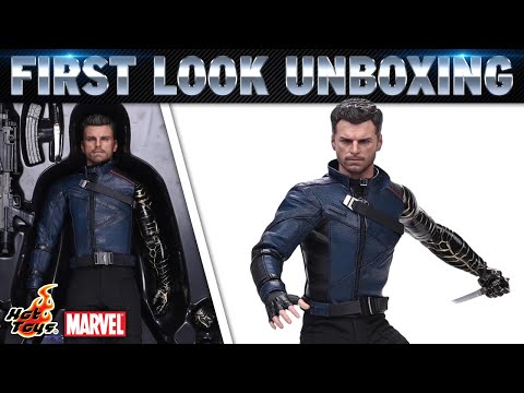 Hot Toys Bucky Barnes Falcon & The Winter Soldier Figure Unboxing | First Look