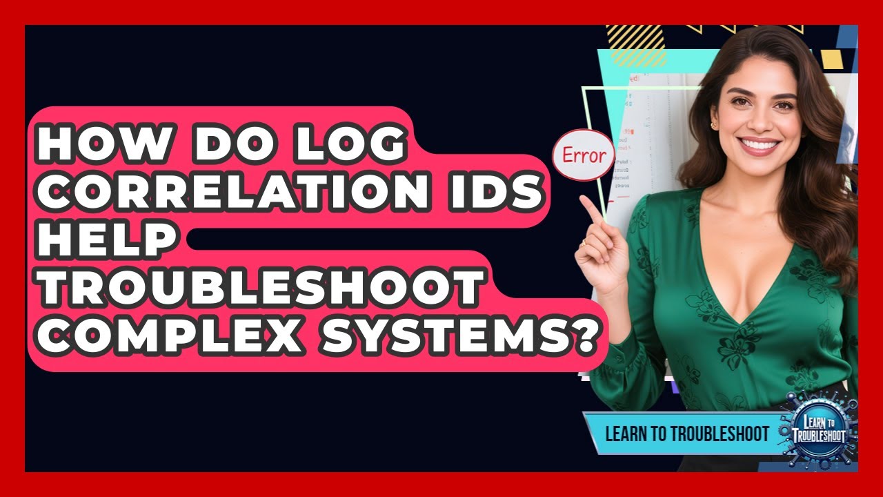 How Do Log Correlation IDs Help Troubleshoot Complex Systems? - Learn To Troubleshoot