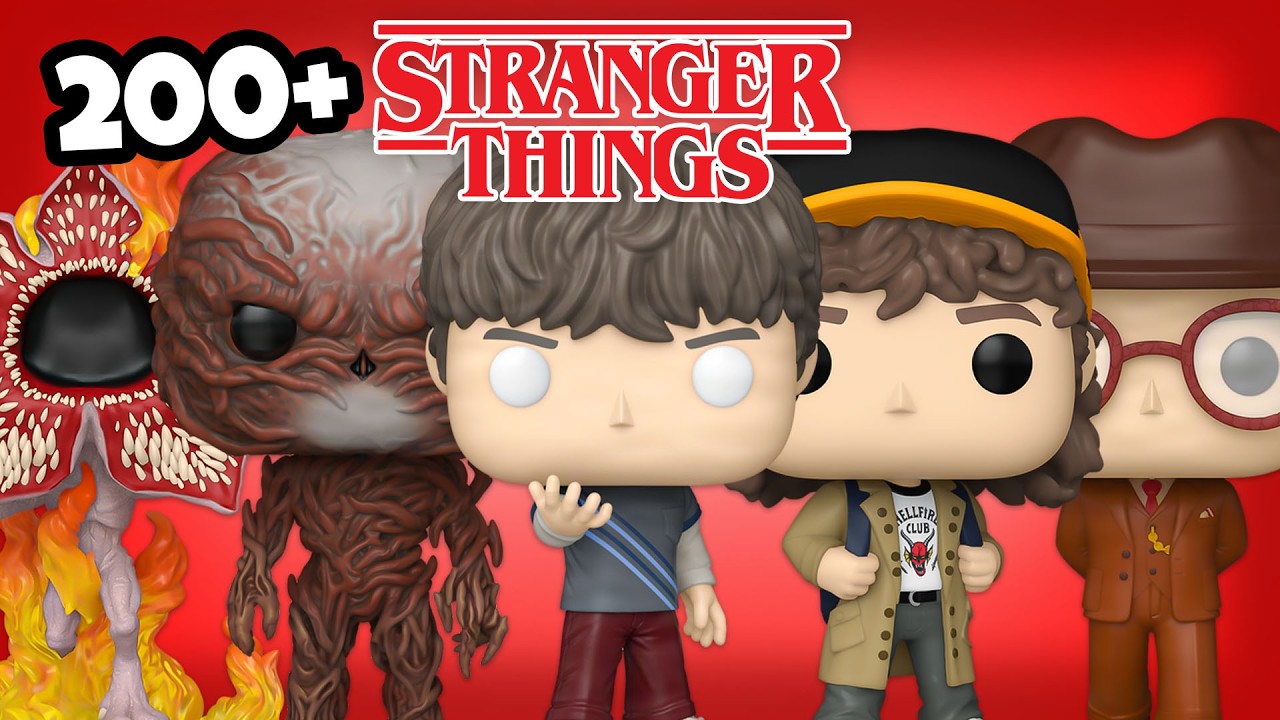 Complete Stranger Things Funko Pop Collection!