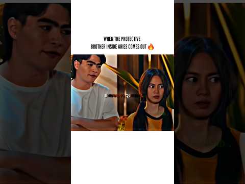 Protective Cousin Brother 💝 || Aries Edit || Aries x Jay-Jay || Ang mutya ng section E || #shorts