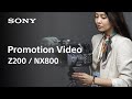 Sony PXW-Z200 4K HDR Camcorder | CVP