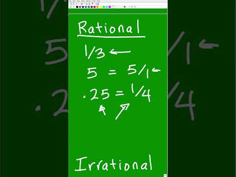 what’s an irrational number? (short explanation)