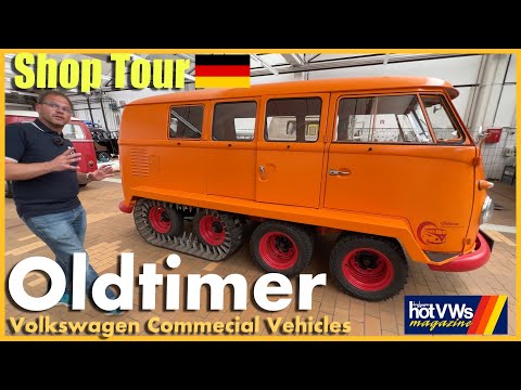 Volkswagen Nutzfahrzeuge (Commercial Vehicles) Oldtimer Division Shop Tour in Germany 🇩🇪